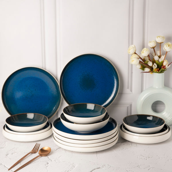 Blue Sapphire - 14 Pcs Set For 6 – Aardea