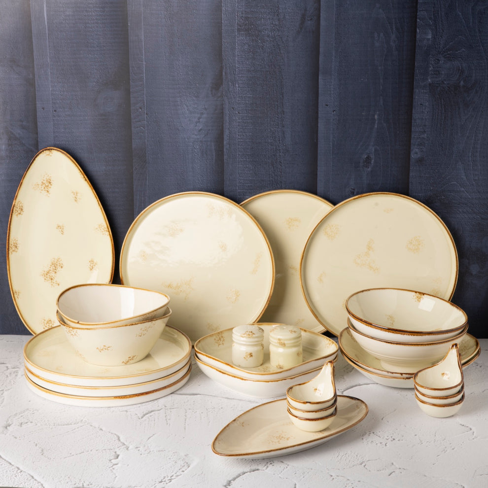British Retro - 23 Pcs Dinner Set For 6 – Aardea
