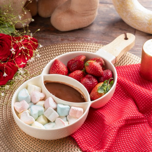 Three Section Platter - White – Aardea